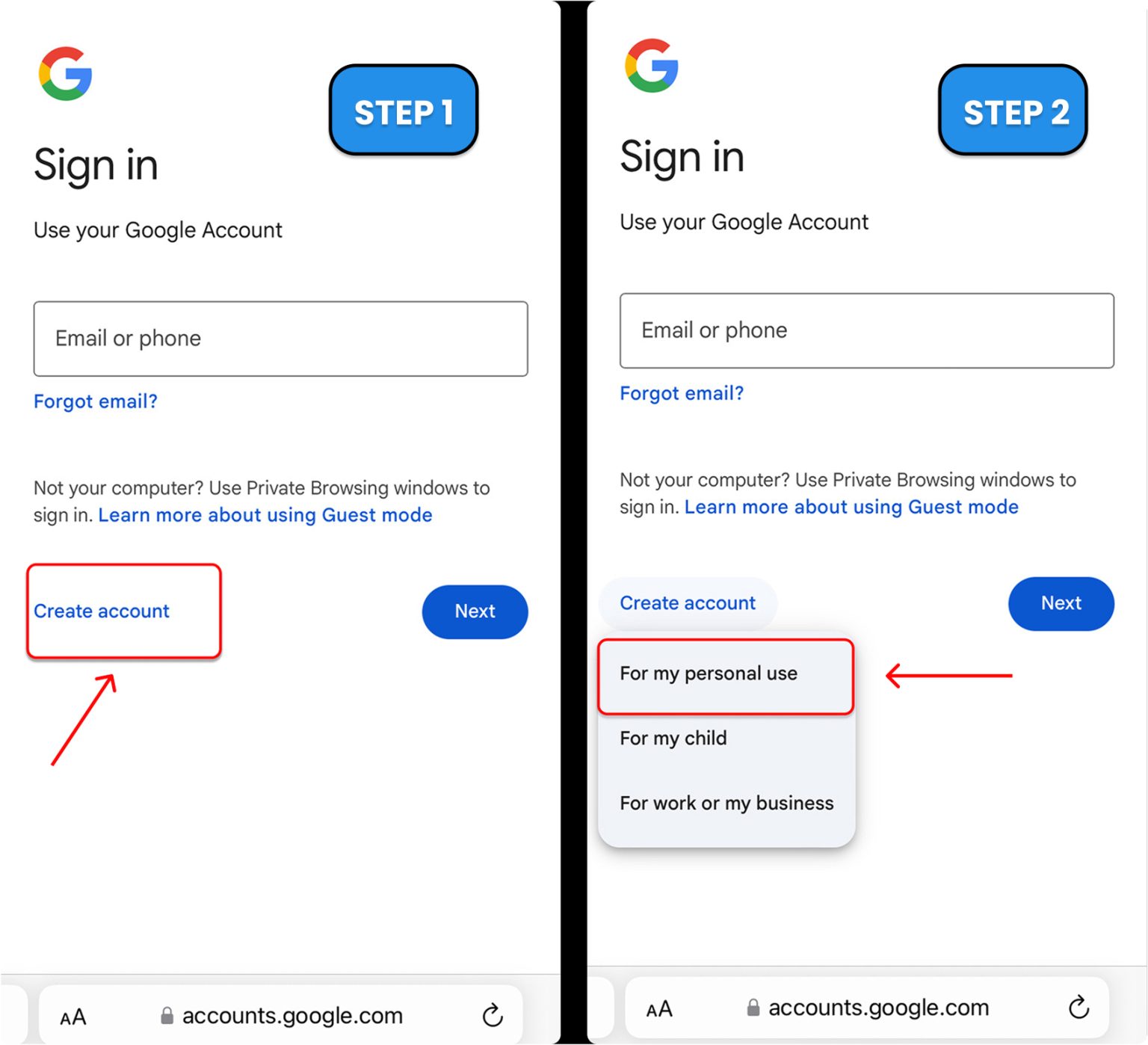 How To Create a Valid Email for Lifeline Applications | AirTalk ...
